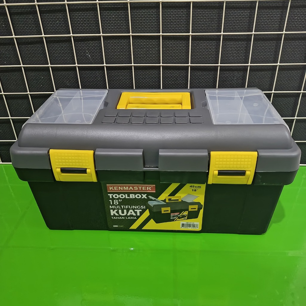 Jual Tool Box Besar 18 inch KENMASTER Perkakas Kunci Alat Tempat ...