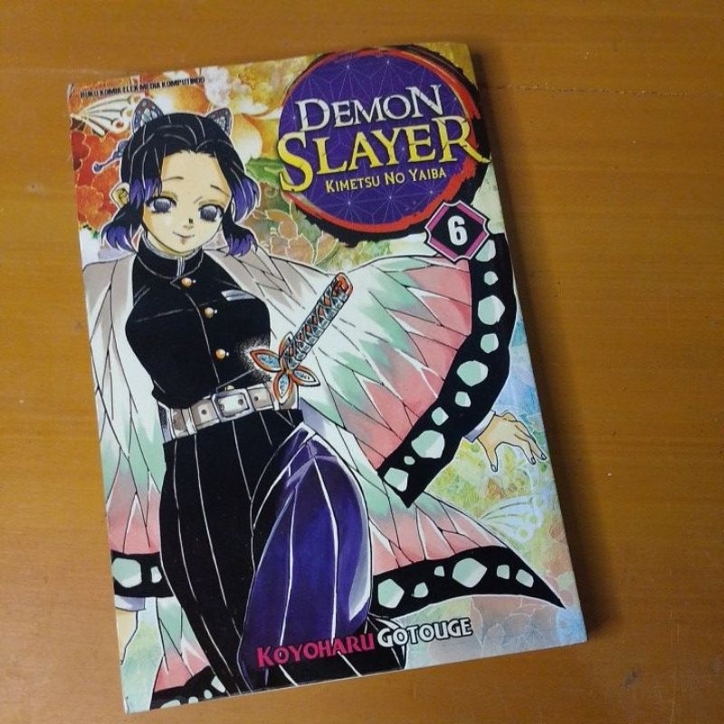 Jual Komik Demon slayer kimetsu no yaiba vol 6 kolpri | Shopee Indonesia