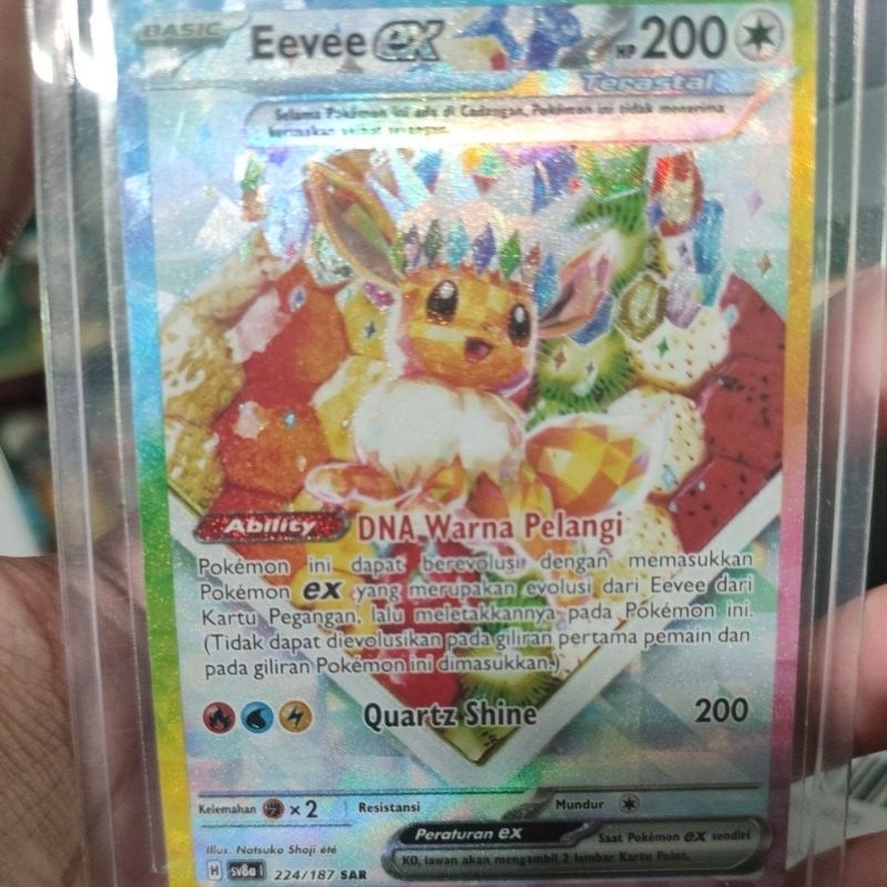 Jual Eevee Ex SAR sv8a 224/187 | Shopee Indonesia
