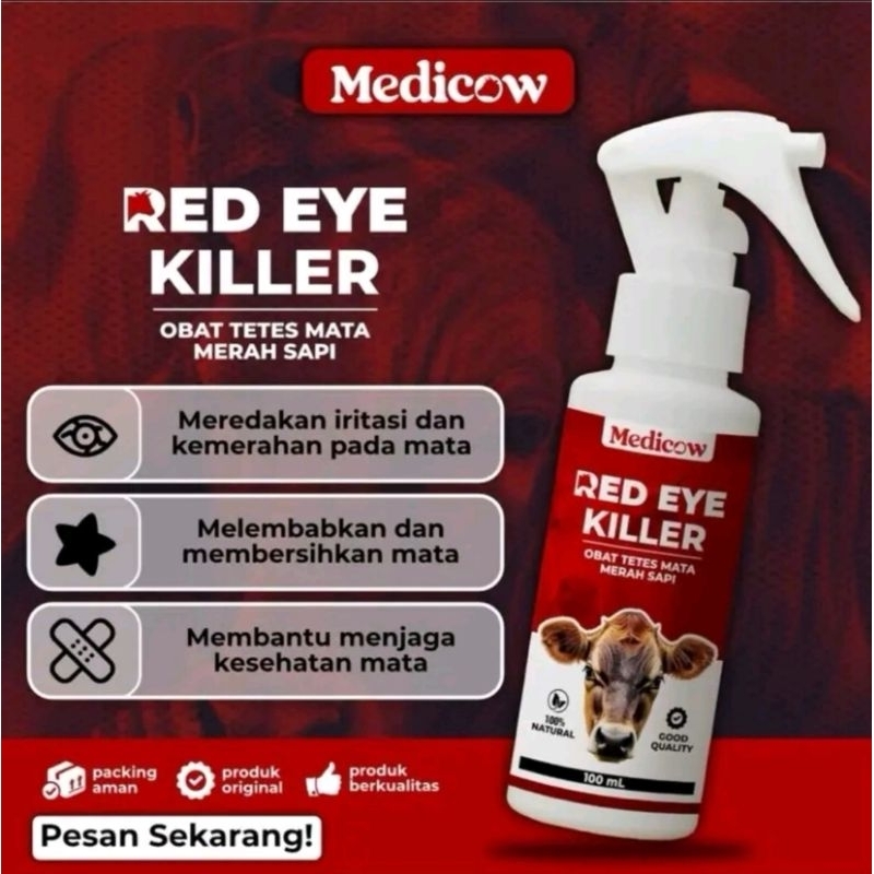 Jual Obat Mata Merah Ternak Medicow Red Eye Killer | Shopee Indonesia