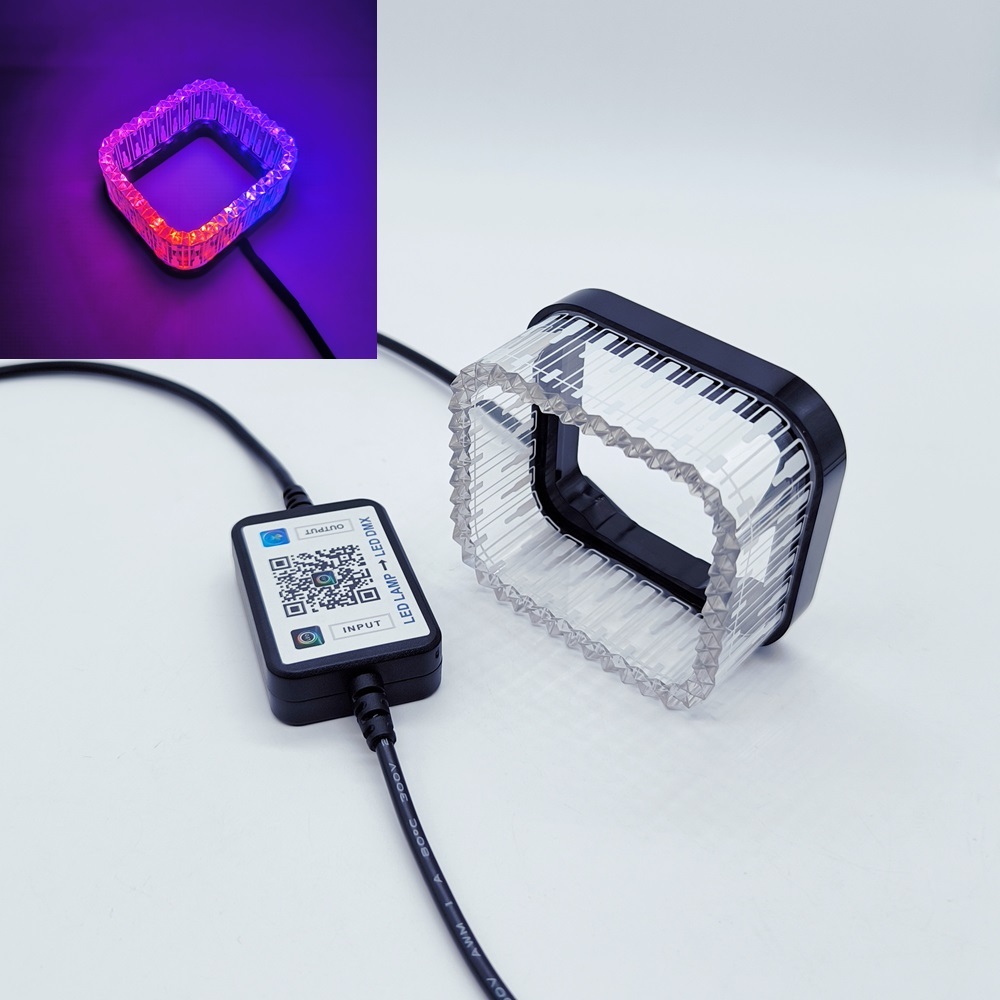 Jual Shroud Vinyx Projector BiLED Acrylic Angel Eye Akrilik Crystal 5D ...