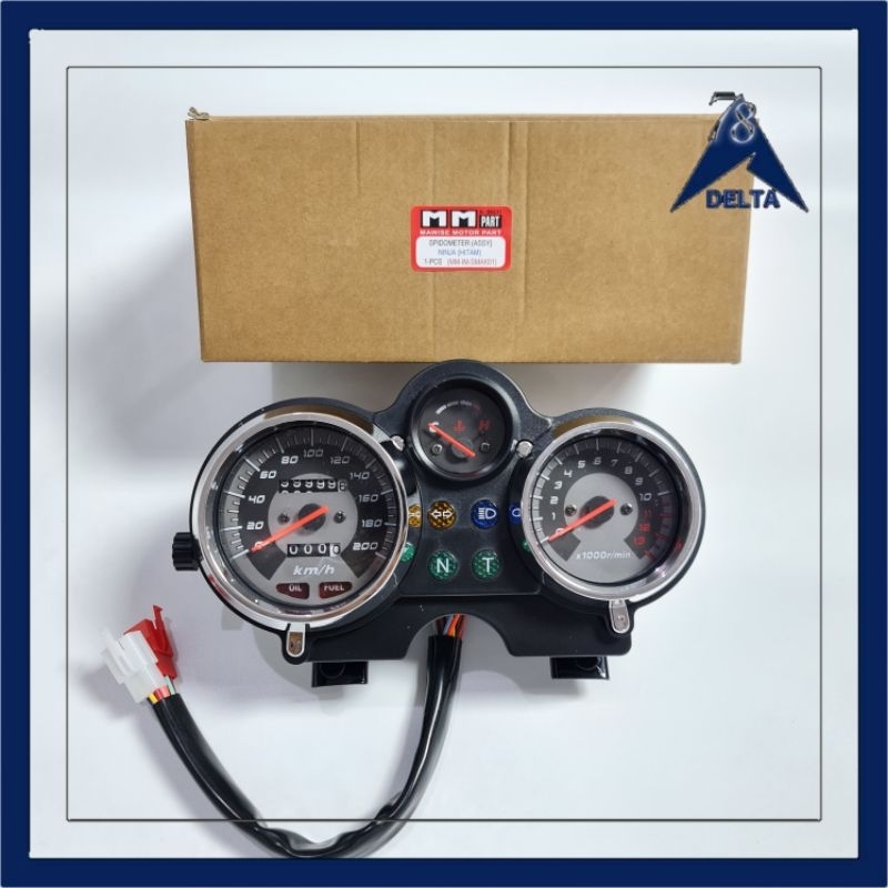 Jual SPIDOMETER (ASSY) NINJA (HITAM) - Spido Ninja Speedometer ...