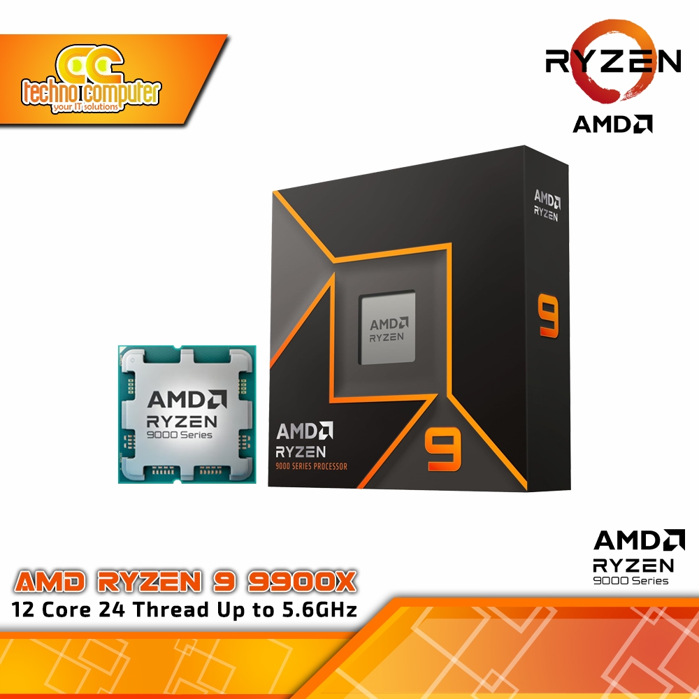 Jual PROCESSOR AMD RYZEN 9 9900X - 12 Core 24 Thread Up to 5.6GHz - Socket AM5 | Shopee Indonesia