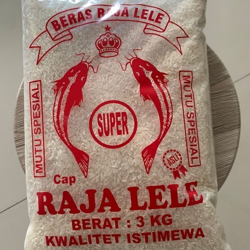 Jual BERAS RAJA LELE 3KG | Shopee Indonesia