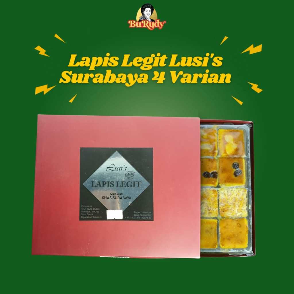 Jual Lusi's Lapis Legit Oleh-Oleh Khas Surabaya | Shopee Indonesia