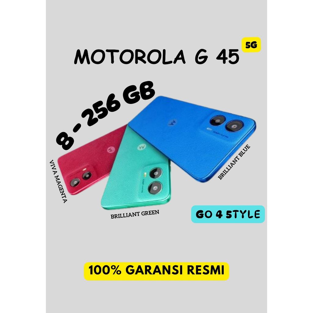 Jual Motorola G45 5G - Garansi Resmi | Shopee Indonesia