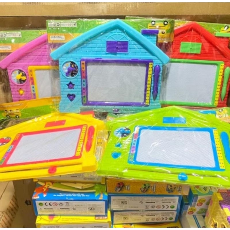 Jual (KIDZOONAA) MAGIC BOARD / PAPAN TULIS MAGNET / PAPAN TULIS ANAK ...