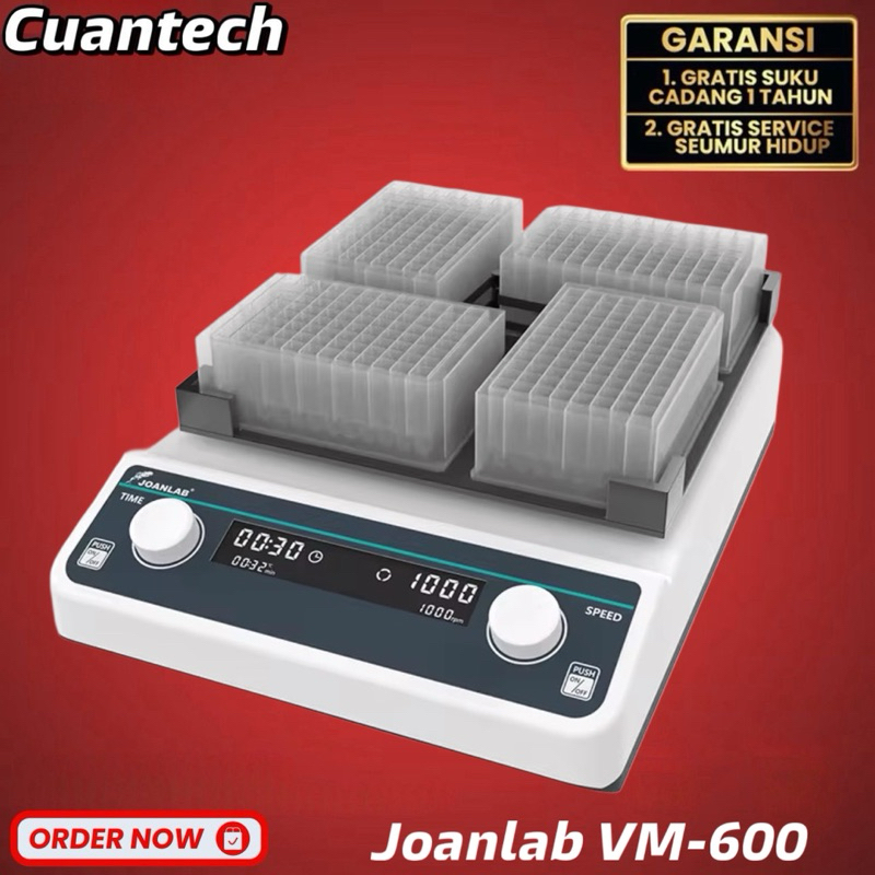 Jual Joanlab Microplate shaker oscillator VM600 Deep-well Plate Shaker ...