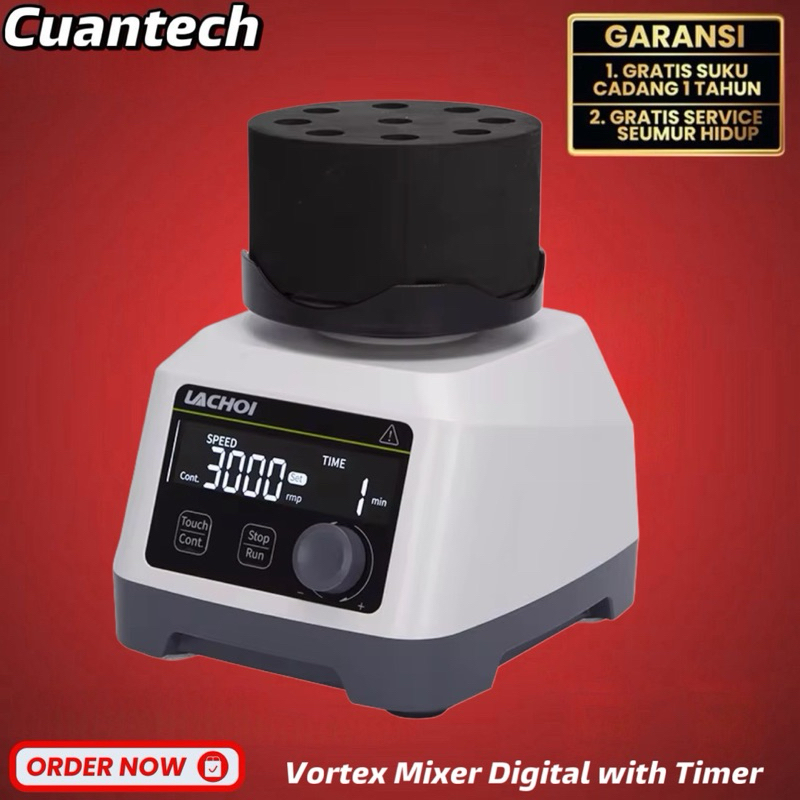Jual Vortex Mixer Digital with Timer Multimodule | Shopee Indonesia