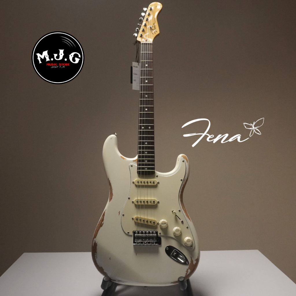 Jual gitar elektrik Fena Stratocaster Ginda Bestari signature with ...