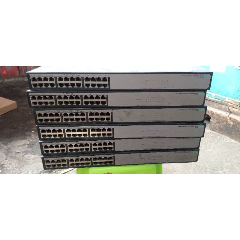 Jual hp jg708b switch, HP JG708B 24 Port Switch Gigabit 1420-24Gunit berfungsi dengan baik ...
