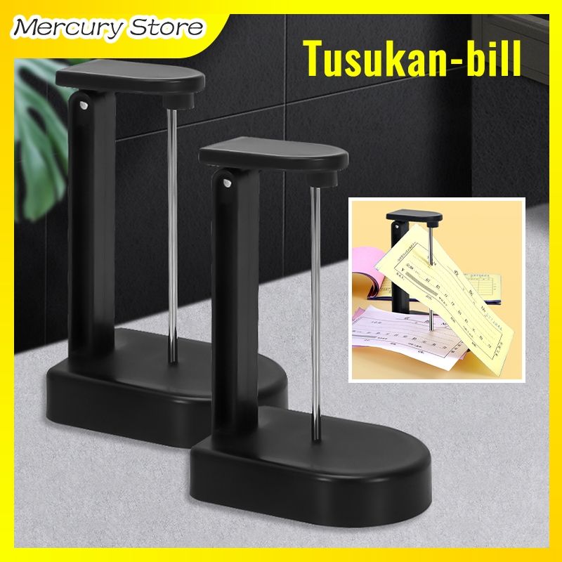 Jual MER Paku Tusukan Kertas Nota Bon Besi Dengan Tutup Tusukan Bill ...