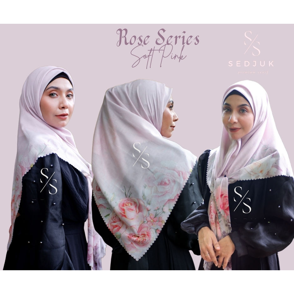 Jual Sedjuk Hijab Rose Series (Tryspan Ultrafine 120 x 120) | Shopee ...