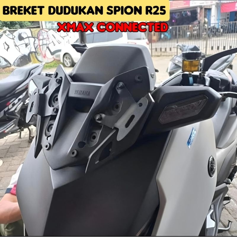 Jual Breket Dudukan Spion R25 NEW XMAX CONNECTED 2023 2024 | Shopee ...