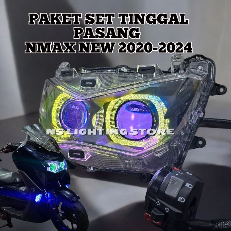 Jual PROJIE PROJECTOR BILED AES EXPERIENCE 60WATT NMAX NEW 2020-2024 ...