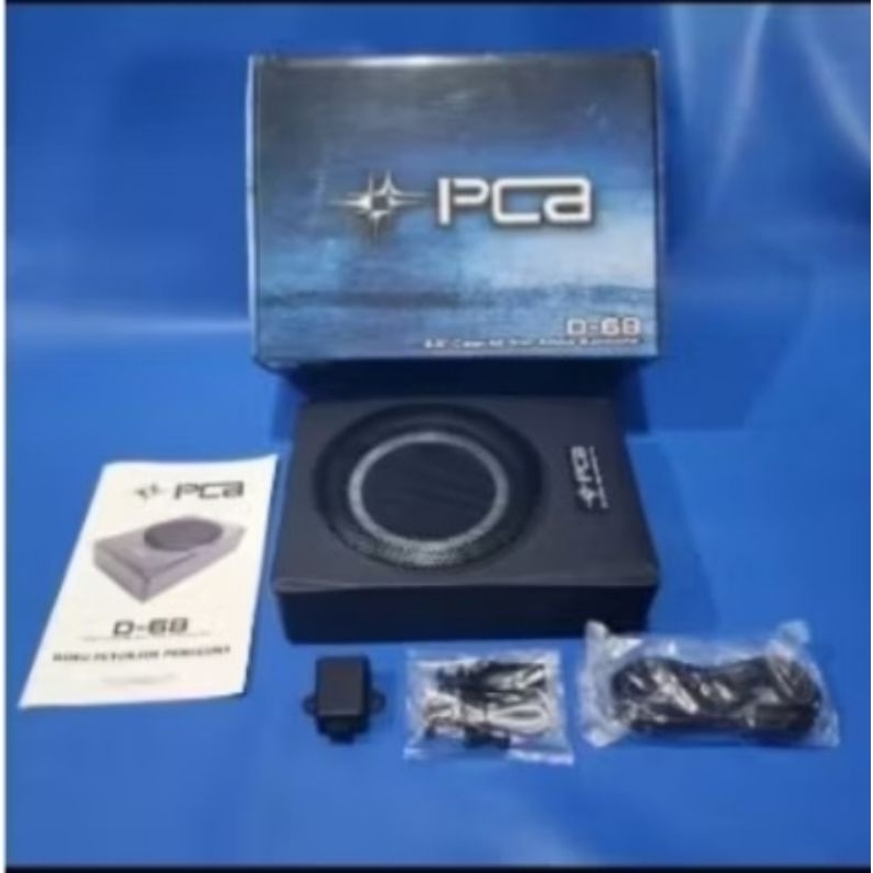 Jual Subwoofer mobil aktif slim kolong jok 6,5 inch pca D-68 original ...