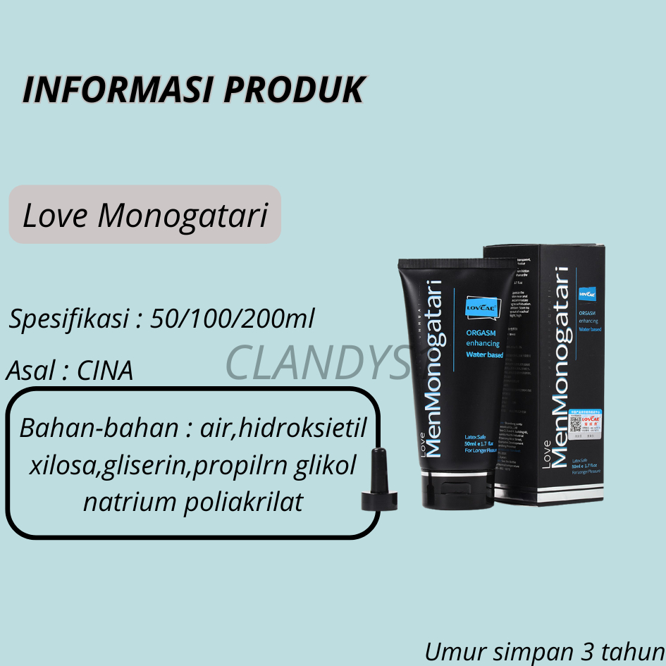 Jual LOVE MONOGATARI ORIGINAL 50/100/200ml | Shopee Indonesia