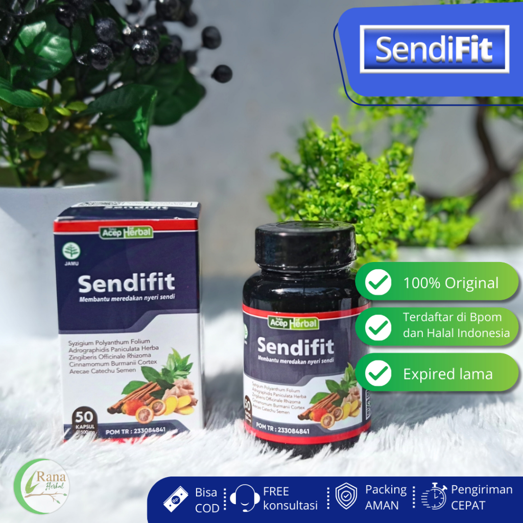 Jual Sendifit Sehat Sendi - ORIGINAL asli acep herbal sendivit | Shopee ...