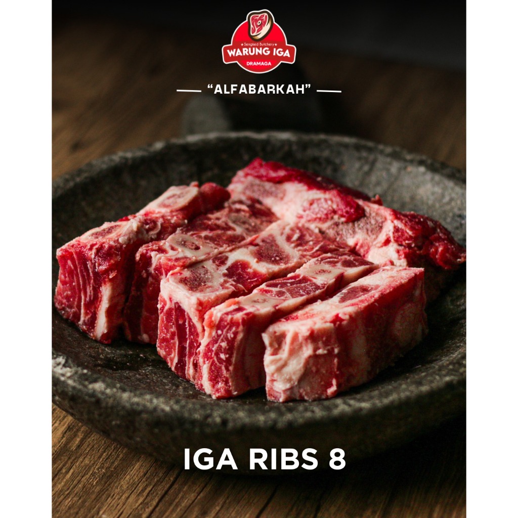 Jual (PREMIUM) Tulang Iga Sapi Ribs 8 Lokal Segar FRESH 1KG 1 KG 1000 ...