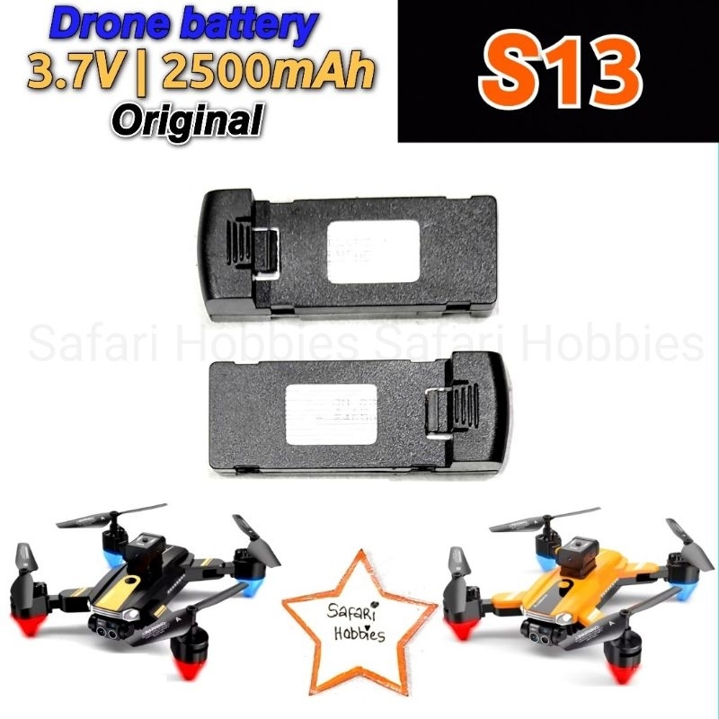 Jual Baterai Drone S13 / JS13 Lipo 1800mAh 3.7V Original | Shopee Indonesia