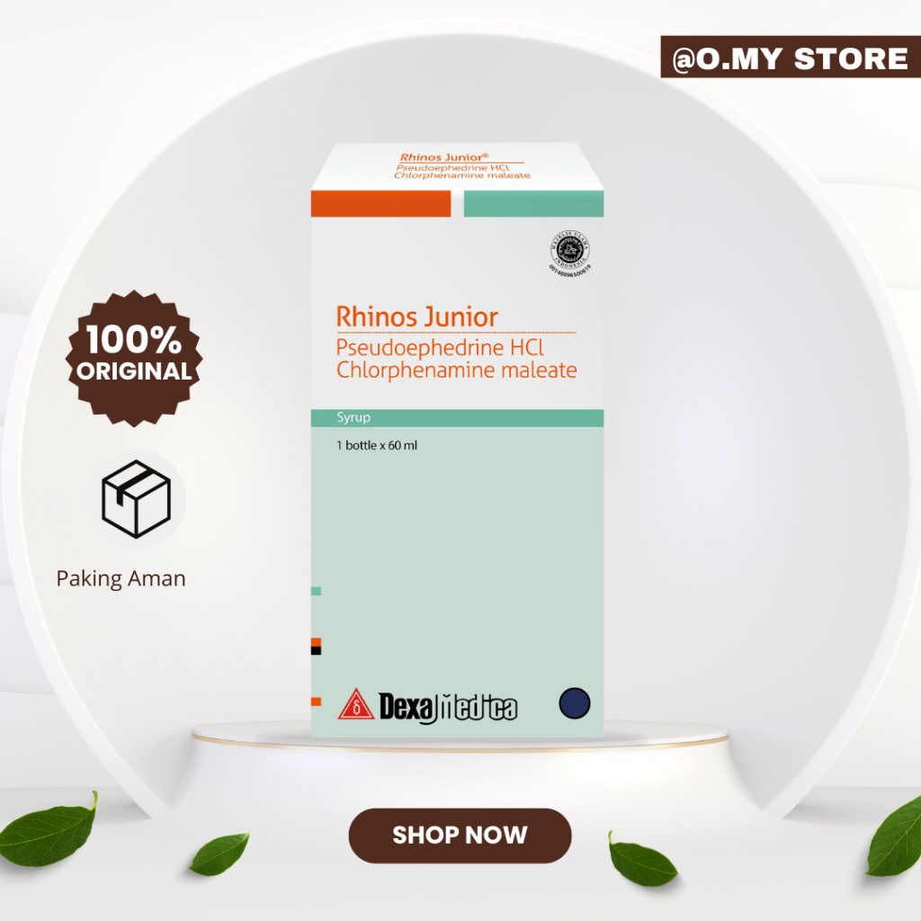 Jual RHINOS JUNIOR SIRUP 60ML | Shopee Indonesia