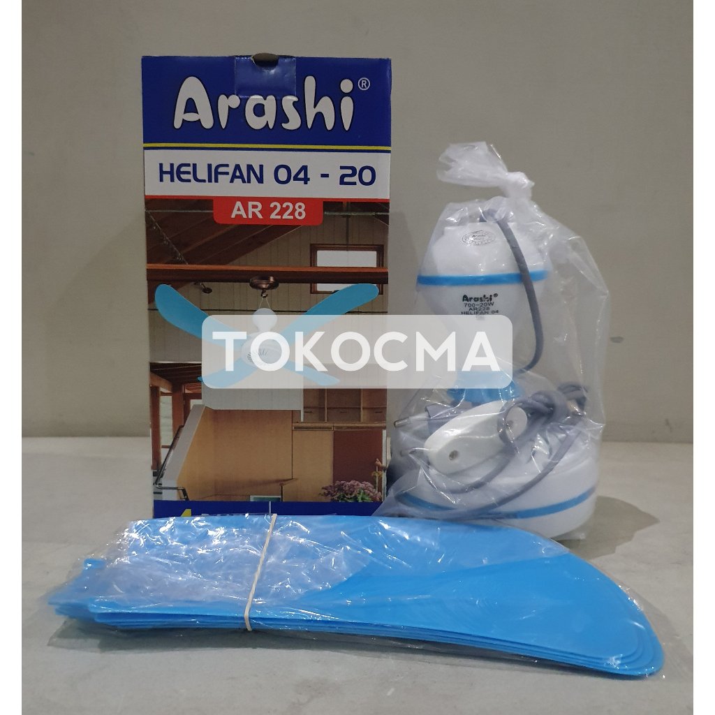 Jual Arashi Helifan 04 20w 20watt / Kipas Angin Gantung / Kipas Gantung ...