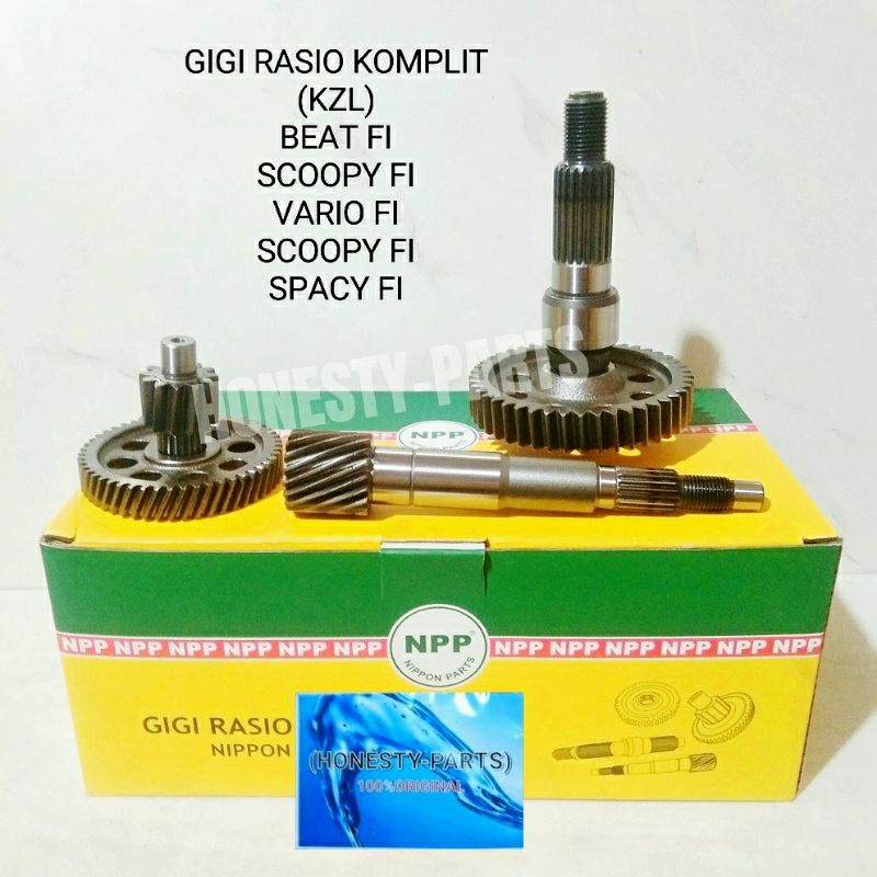 Jual Gigi Rasio komplit,As pully,beat fi,scoopy fi,vario fi,spacy fi ...