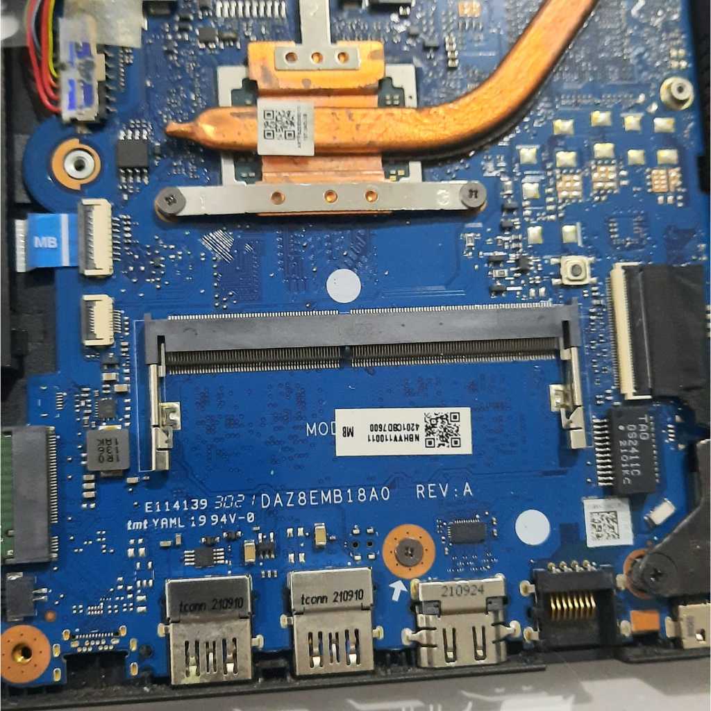 Jual Motherboard Acer A314-22 AMD ATHLON KODE Z8E Normal Tested Seken ...