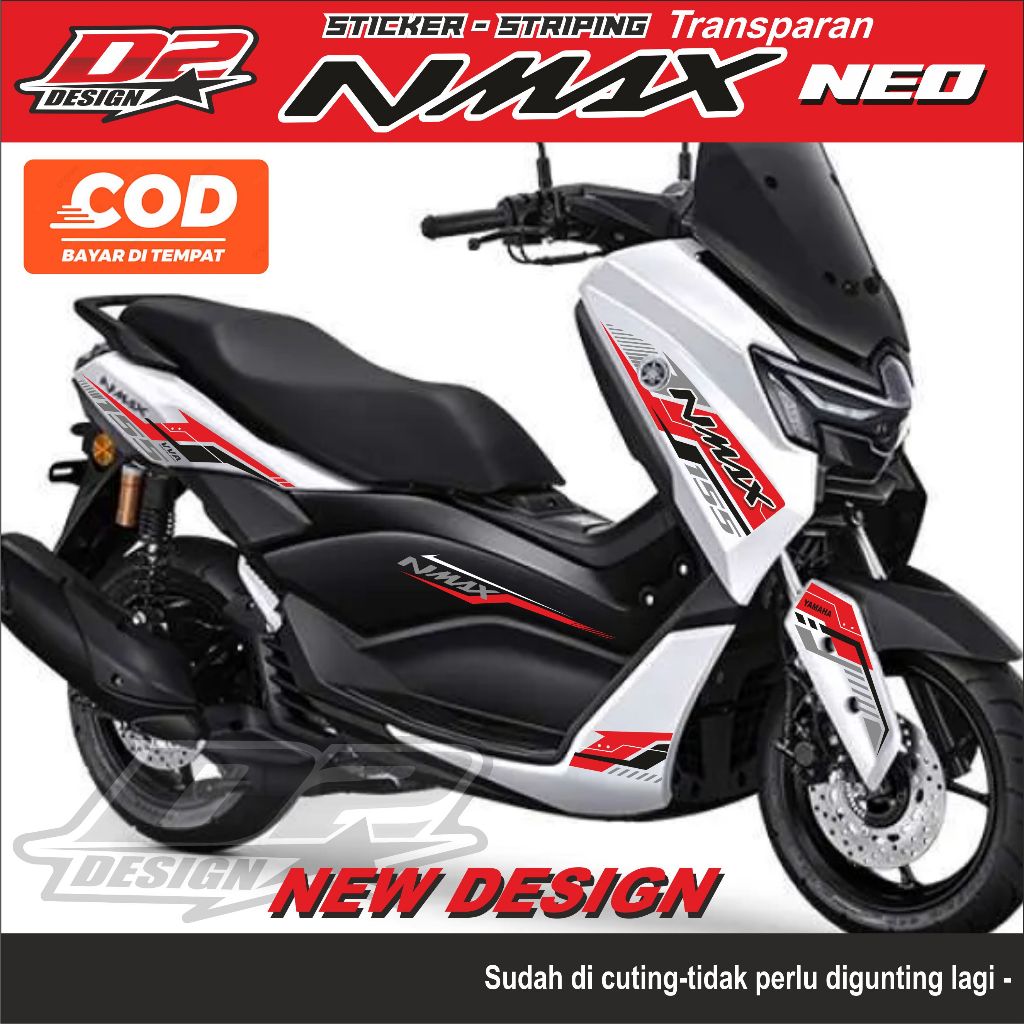 Jual Stiker Transparan NMAX NEO Putih | Shopee Indonesia