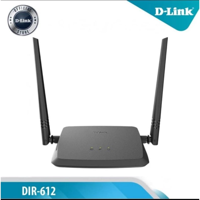 Jual D-Link DIR-612 Wireless N300 Router | Shopee Indonesia