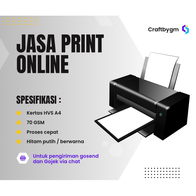 Jual Print Berwarna Atau Hitam Putih HVS 75 GSM | Shopee Indonesia