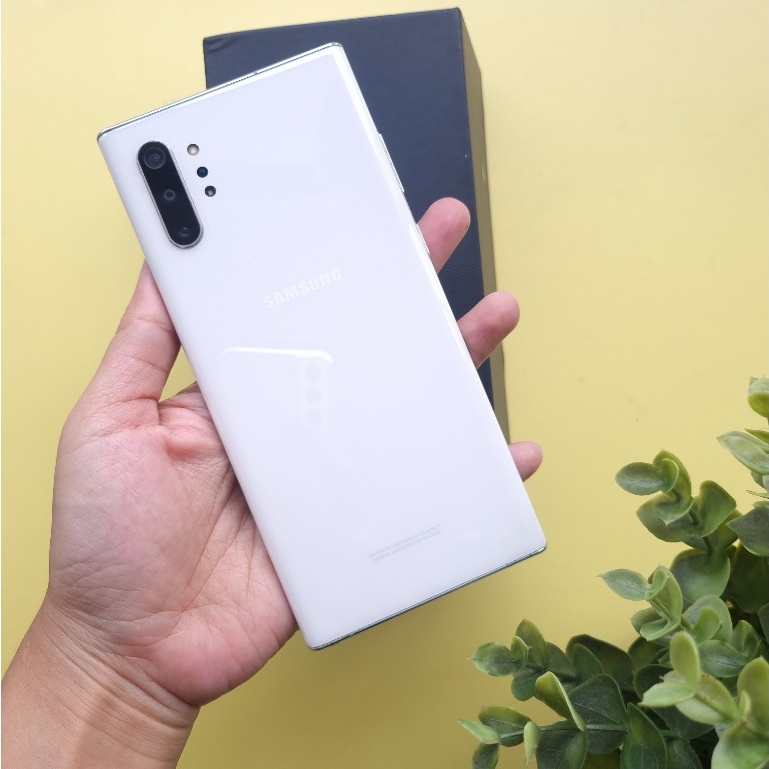 Jual Samsung Note 10 plus 12/256gb Garansi resmi fullset second hp bekas murah | Shopee Indonesia