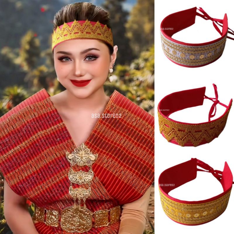 Jual Sortali Ikat Kepala Untuk Anak Dan Dewasa Penari Batak Toba ...