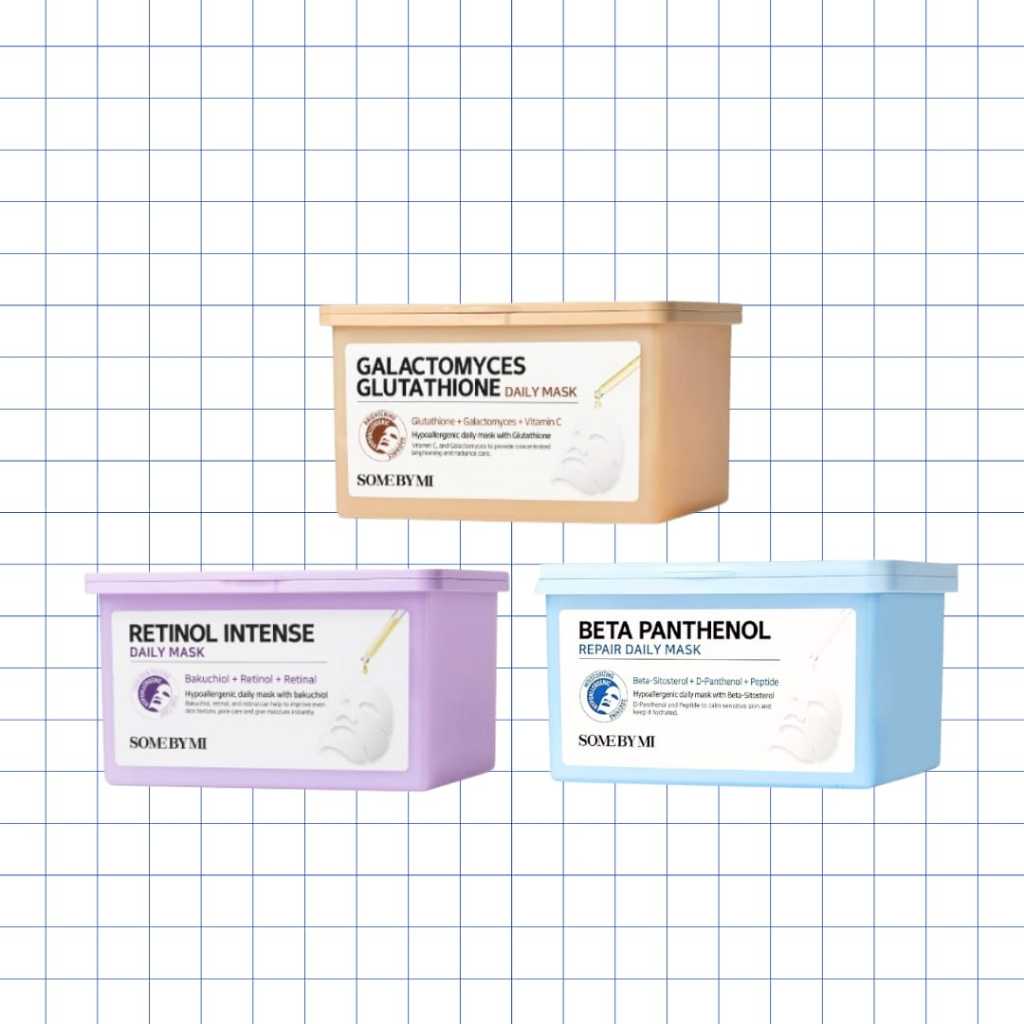 Jual RETINOL INTENSE DAILY MASK (30pcs in 1)/GALACTOMYCES GLUTATION ...