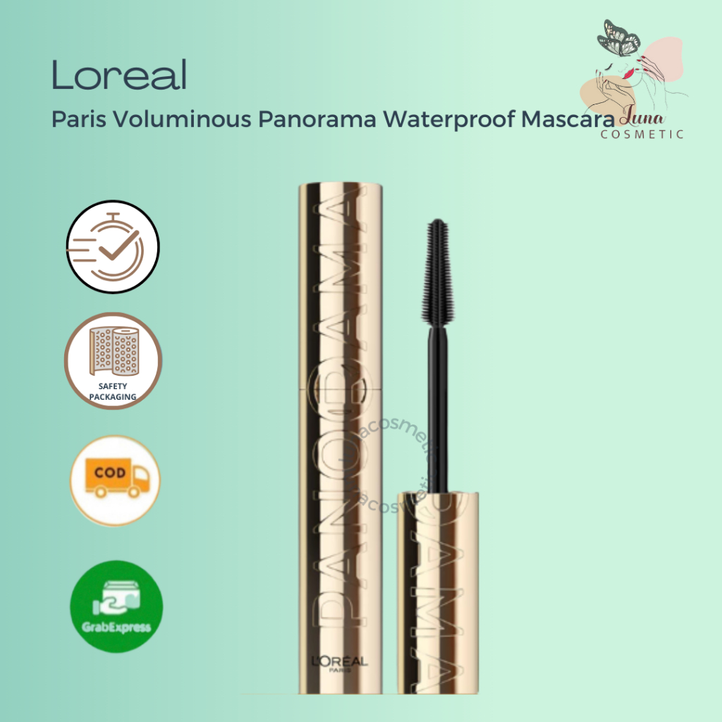 Jual Loreal Paris Voluminous Panorama Waterproof Mascara | Shopee Indonesia