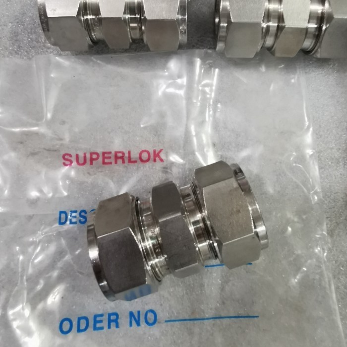 Jual Union Tube 18mm OD SS316 SUPERLOK SU-18M | Shopee Indonesia