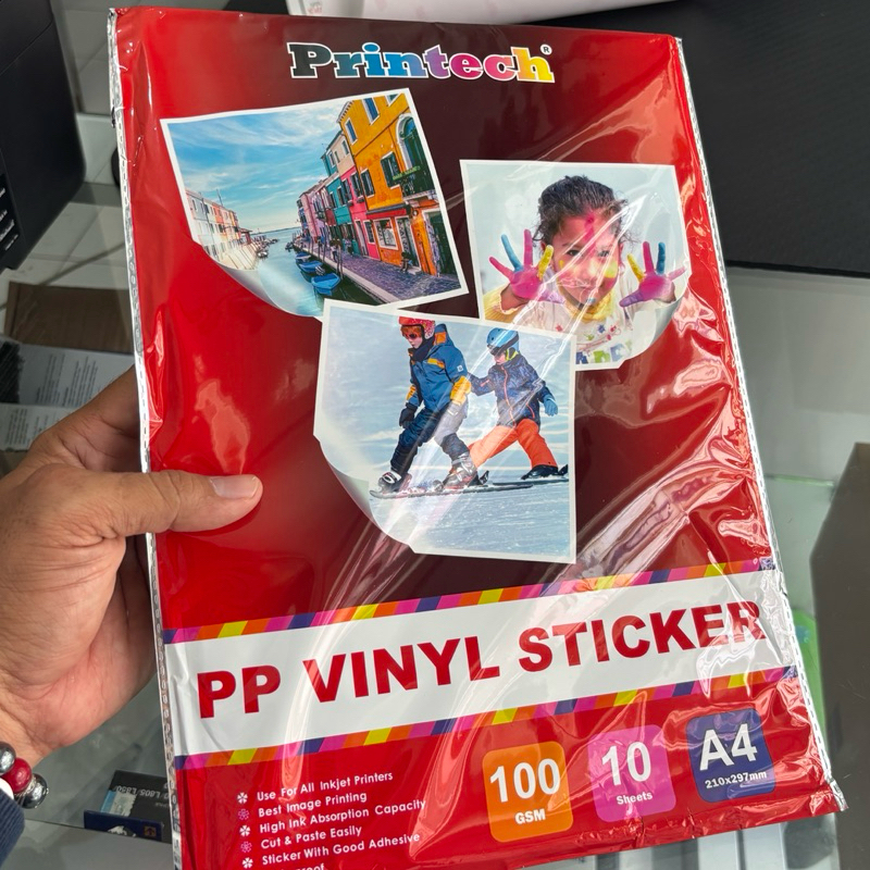 Jual Kertas Sticker Vinyl Inkjet | Shopee Indonesia
