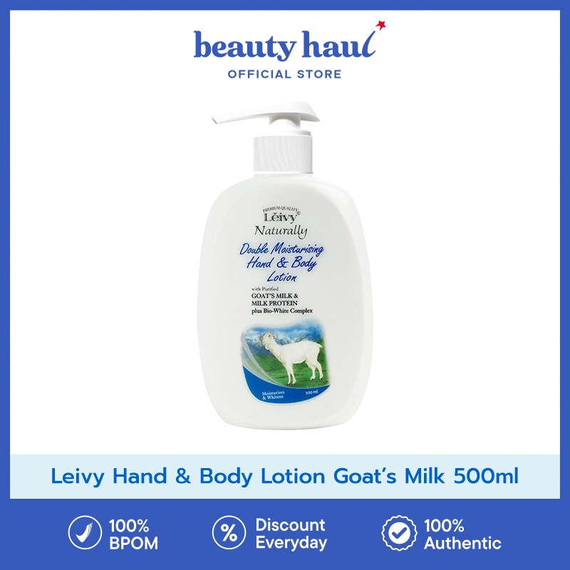 Jual LEIVY Hand & Body Lotion Goat's Milk | Shopee Indonesia