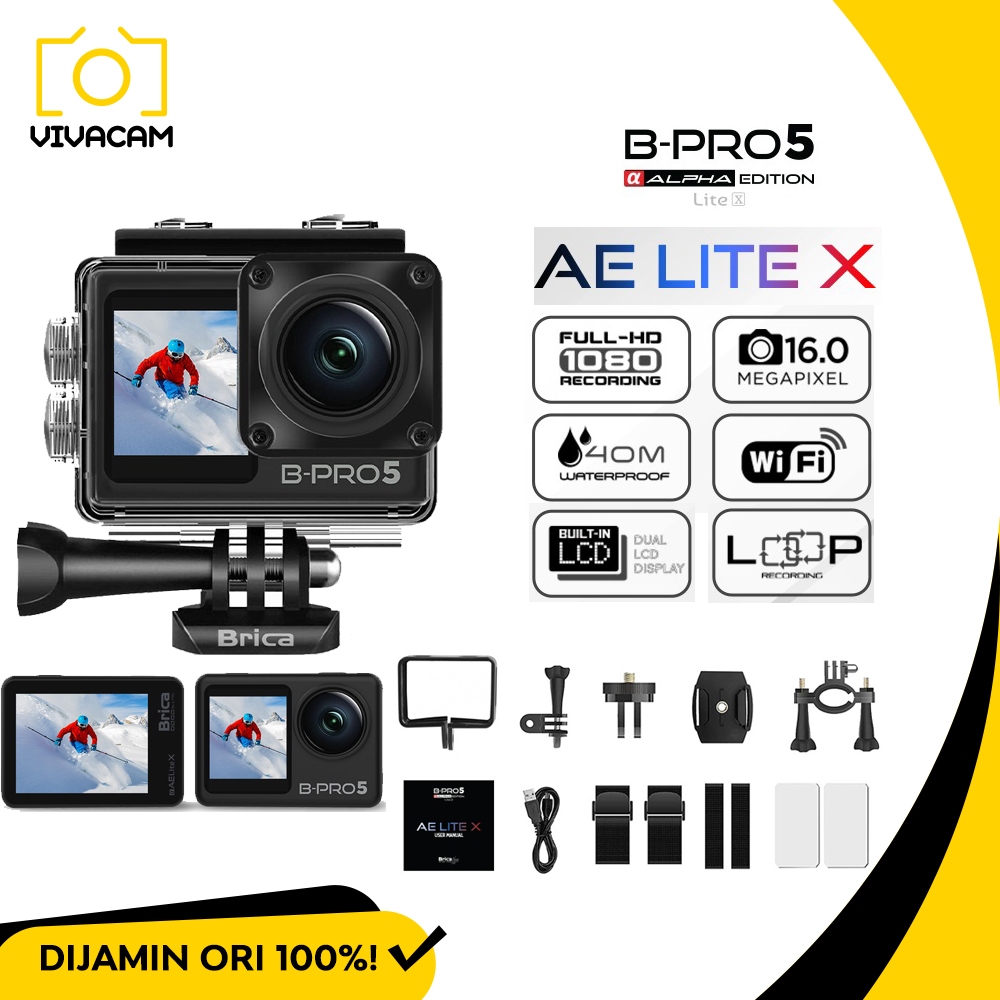 Jual Brica B-Pro 5 Alpha Edition LiteX - AE LiteX - Action Camera (WIFI ...
