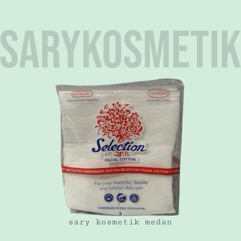 Jual sarykosmetik - SELECTION KAPAS KECANTIKAN 35 GR - FACIAL COTTON ...