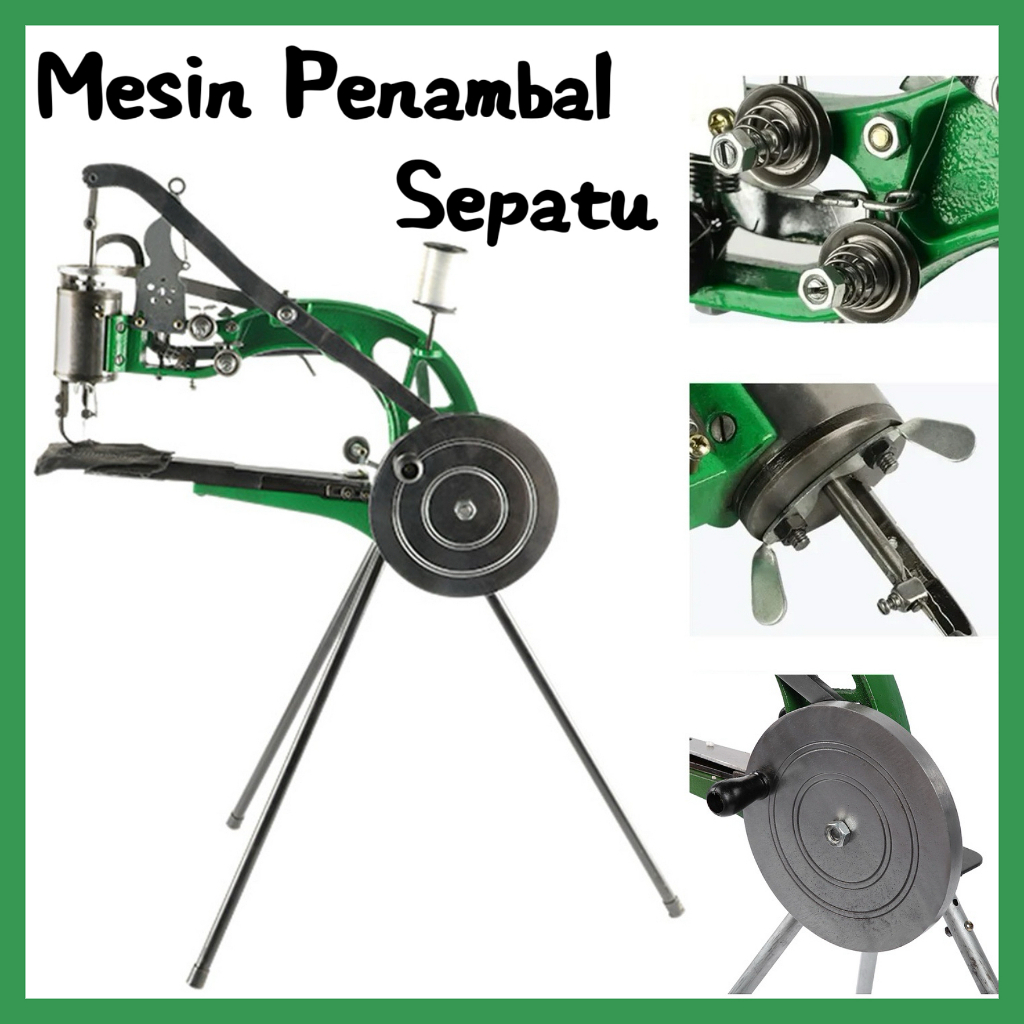 Jual 1 Set Mesin Jahit Sepatu Manual Mesin Jahit Sepatu Dan Sandal Alat ...