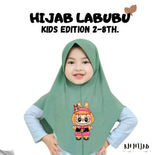 Jual Jilbab Anak Labubu Hijab Instan Anak Viral Muslim Hijab Anak Bayi ...