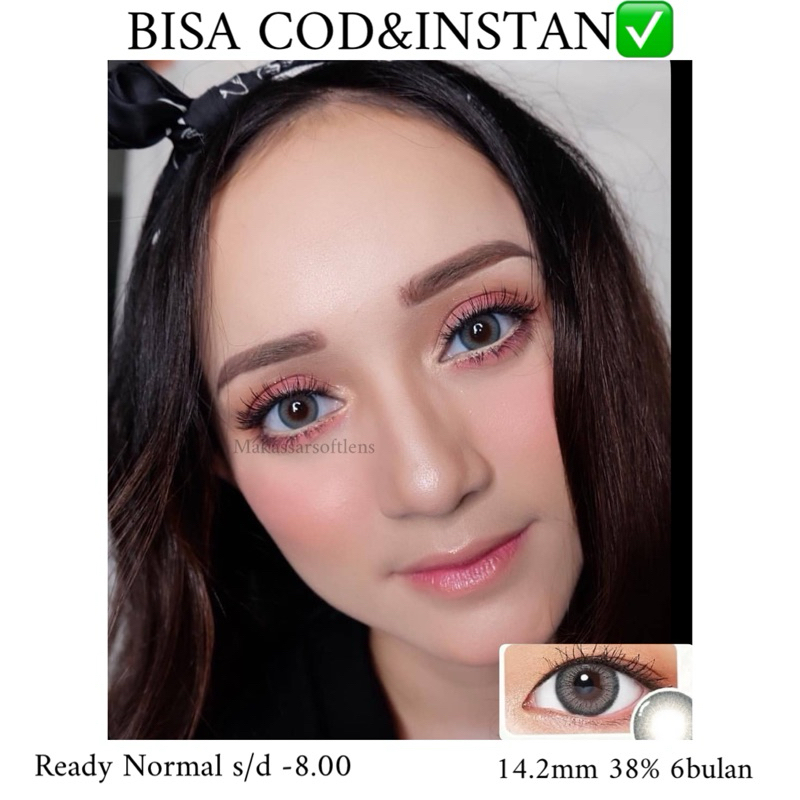 Jual Softlens Coco Gray Normal&Minus (Natural) | Shopee Indonesia