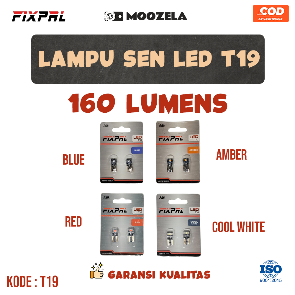 Jual Lampu Led T10 LED T10 12V 1,5W 160 LUMEN FIXPAL 2pc cool white ...