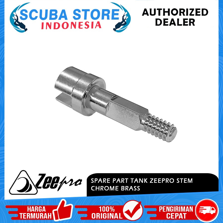 Jual Spare Part Tank Zeepro Stem Chrome Brass Valve Sparepart Kepala ...