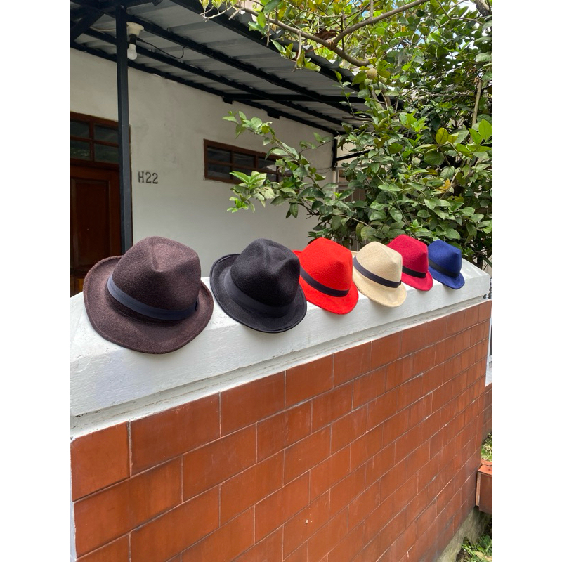 Jual Topi Fedora laken premium | Shopee Indonesia