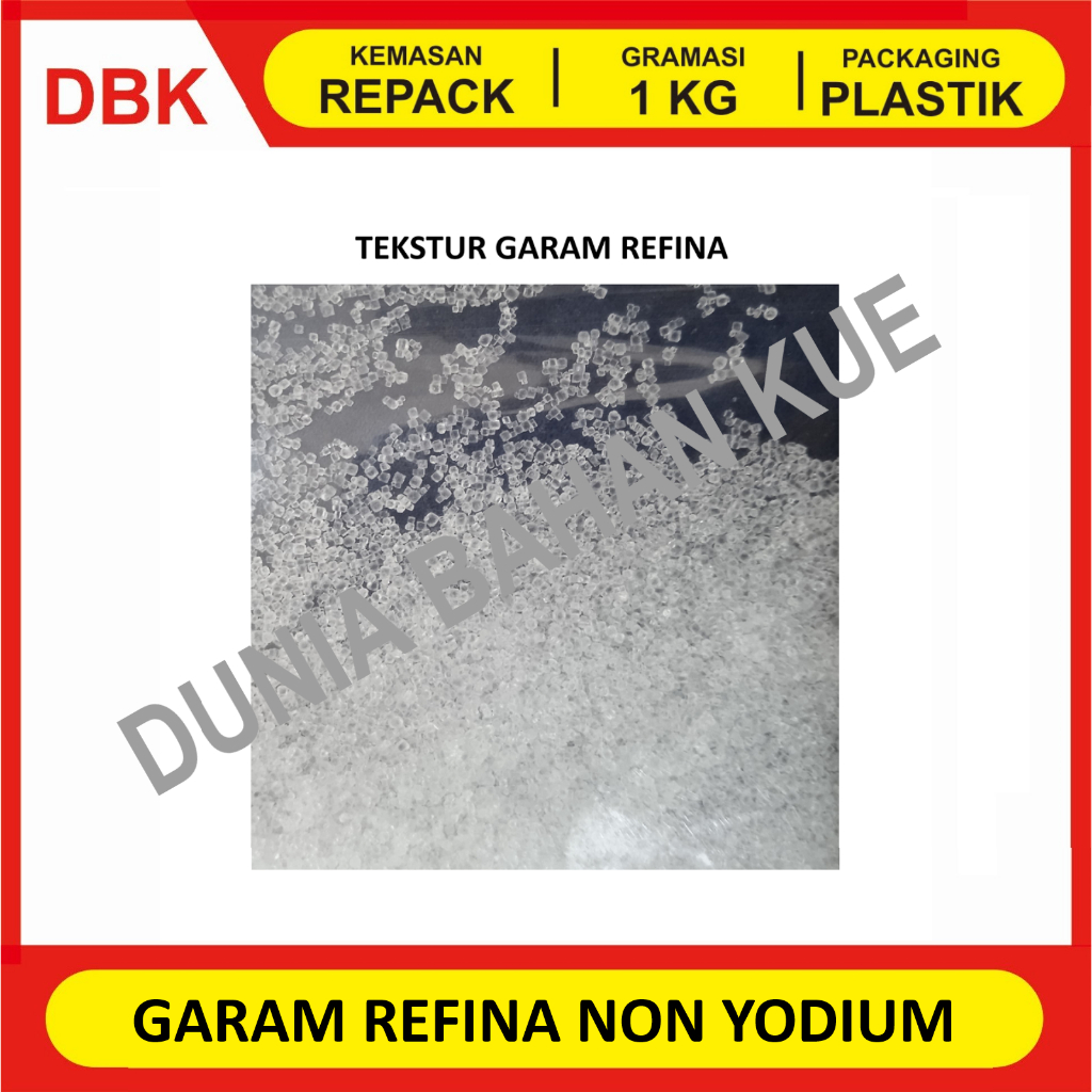 Jual GARAM REFINA NON YODIUM - REPACK 1 KG | Shopee Indonesia