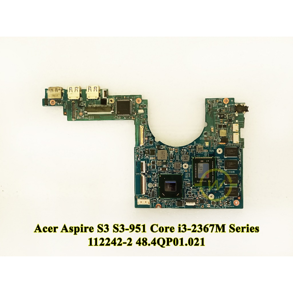 Jual Mainboard Motherboard Mobo Laptop Acer Aspire S3 S3-951 112242-2 Core i3 Series | Shopee ...
