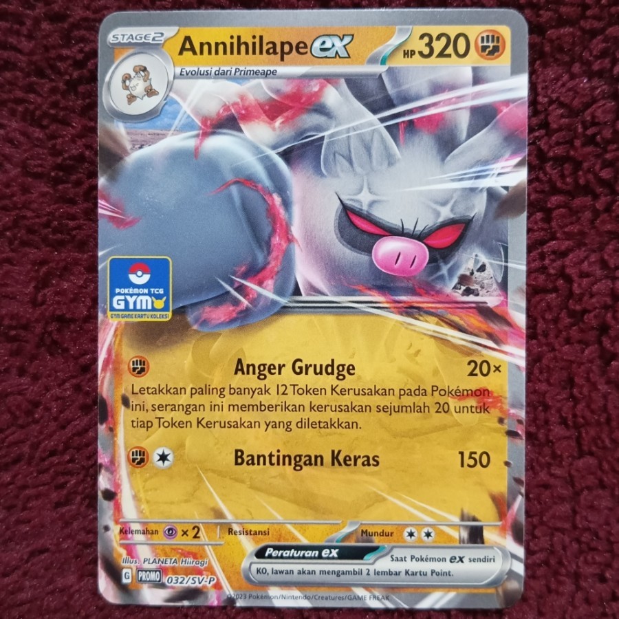 Jual Annihilape EX Promo Gym 032/SV-P - Pokemon TCG Indonesia | Shopee ...