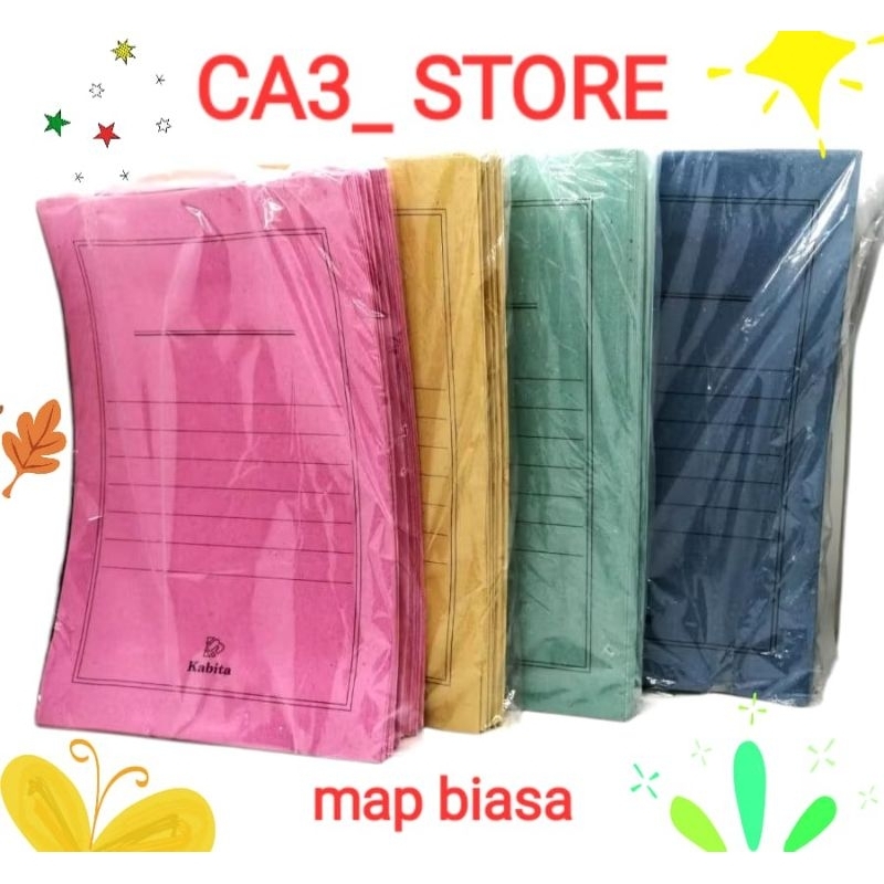 Jual Map kertas biasa/ Stop map kertas biasa/ Map ukuran Folio | Shopee ...
